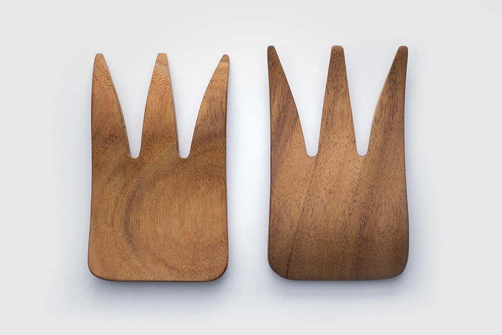 Salad Hands That Make Tossing And Serving Fun